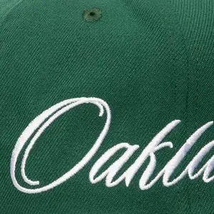 Mitchell & Ness Oakland Athletics Just Don X Mlb Lux Script Snapback Hat
