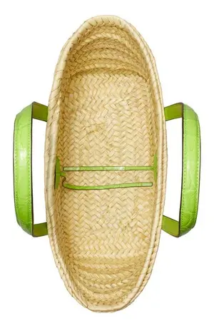 Tory Burch Ella Small Straw Basket Tote