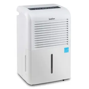 IVATION 4,500 Sq Ft Dehumidifier With Pump, Large Capacity Compressor Includes Programmable Humidity, Hose Connector