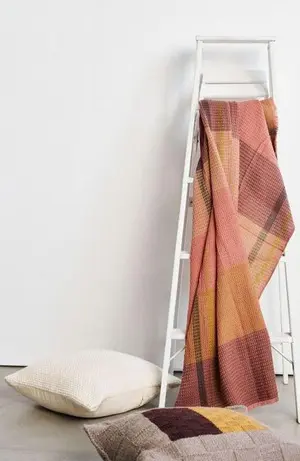 STUDIO VARIOUSLY Cocoon Merino Waffle Handloom Throw