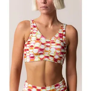 NANI Reversible Bralette Bikini Top - Citrus