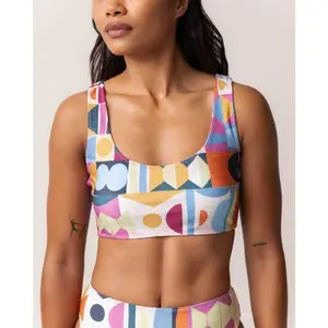NANI Reversible Bralette Bikini Top - Rye