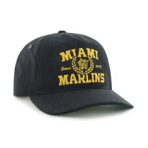 '47 Miami Marlins Laurus Corduroy Hitch Snapback Hat