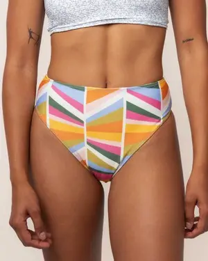 NANI Reversible High-leg Bikini Bottom - Rockpoint