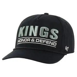 '47 Los Angeles Kings Oht Military Appreciation Hitch Adjustable Hat - Black