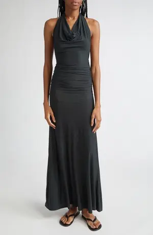 Paloma Wool Jay Convertible Halter Maxi Dress