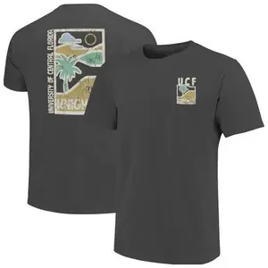 IMAGE ONE Ucf Knights Comfort Colors Minimal Vista Distressed Graphics T-shirt - Graphite