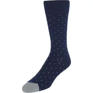 TRAFALGAR Croix Polka Dot Patterned Merino Wool Socks