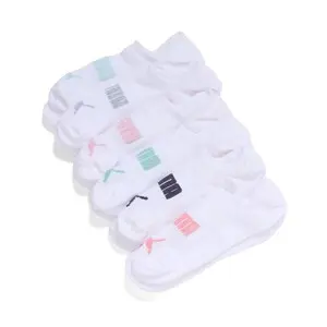 PUMA Invisible Socks White,multi