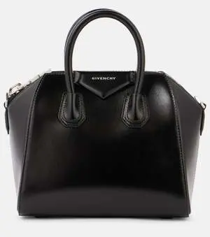 Givenchy Antigona Mini Leather Tote Bag - Black