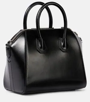 Givenchy Antigona Mini Leather Tote Bag - Black