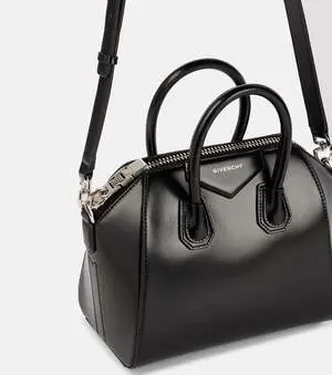 Givenchy Antigona Mini Leather Tote Bag - Black