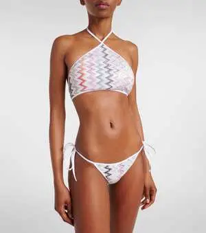 Missoni Zigzag Halterneck Bikini