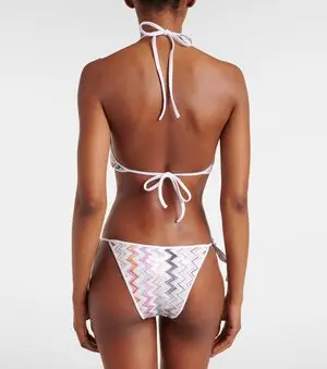 Missoni Zigzag Halterneck Bikini - Multicoloured
