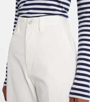 Polo Ralph Lauren Cropped Cotton-blend Chinos