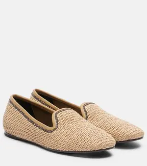 Brunello Cucinelli Woven Flats For Women