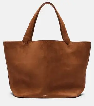 Alaïa Le Cabas Leather Tote Bag - Brown