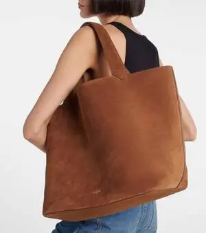 Alaïa Le Cabas Leather Tote Bag - Brown