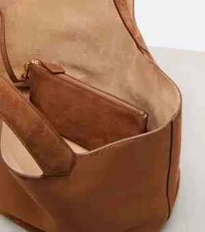 Alaïa Le Cabas Leather Tote Bag - Brown