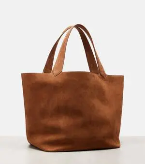Alaïa Le Cabas Leather Tote Bag - Brown
