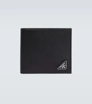Prada Saffiano Leather Wallet - Black