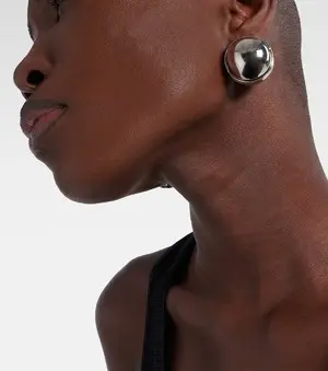 Alaïa Plated Earrings - Silver