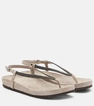 Brunello Cucinelli Thong Sandals For Women
