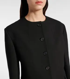 Khaite Jameson Wool-blend Jacket