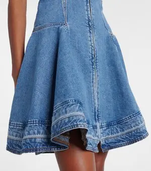 Simkhai Eleodra Denim Mini Dress