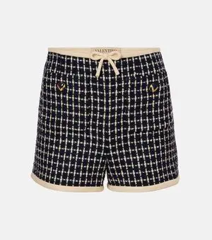 Valentino Garavani Checks Shorts For Women