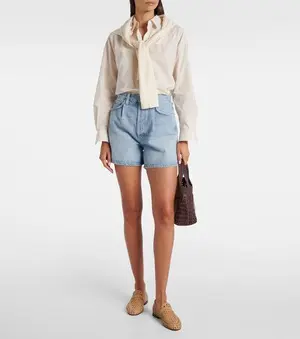 AGOLDE Rhoda High-rise Denim Shorts