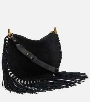 Isabel Marant Oskan Soft Small Suede Shoulder Bag