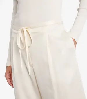 RÓHE High-rise Wide-leg Pants