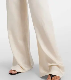RÓHE High-rise Wide-leg Pants