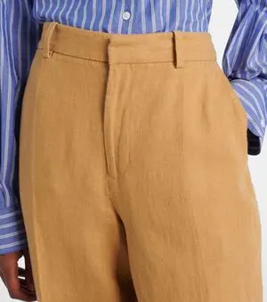 Polo Ralph Lauren Linen Wide-leg Pants