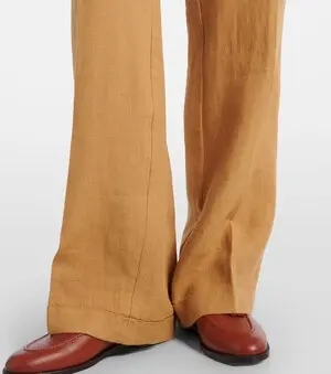 Polo Ralph Lauren Linen Wide-leg Pants
