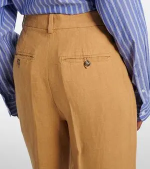 Polo Ralph Lauren Linen Wide-leg Pants
