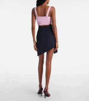 VIVIENNE WESTWOOD Bea Cotton And Cashmere Bra Top