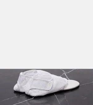 Alaïa Flex Mesh Thong Sandals - White