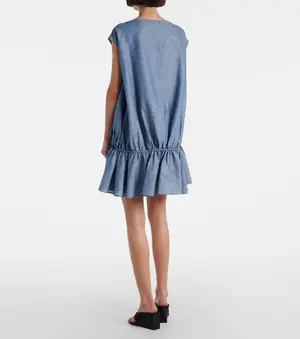Alaïa Chambray Minidress
