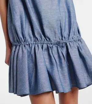 Alaïa Chambray Minidress