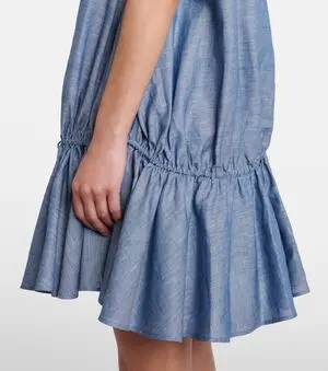 Alaïa Chambray Minidress