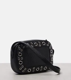 Valentino Garavani Nellcôte Leather Crossbody Bag - Black