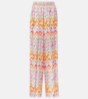 Missoni Zigzag Wide-leg Pants