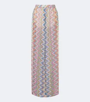 Missoni Zigzag Wide-leg Trousers - Multicoloured