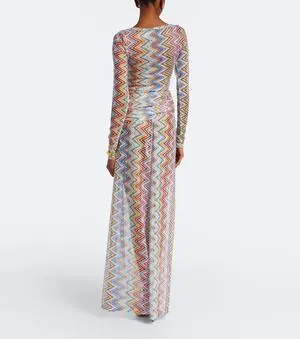 Missoni Zigzag Wide-leg Pants