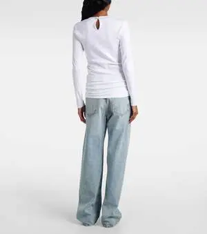Brunello Cucinelli Cotton-blend Top
