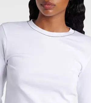 Brunello Cucinelli Cotton-blend Top