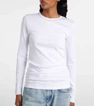 Brunello Cucinelli Cotton-blend Top