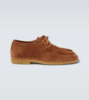 Bottega Veneta Daddy Suede Desert Boots - Brown
